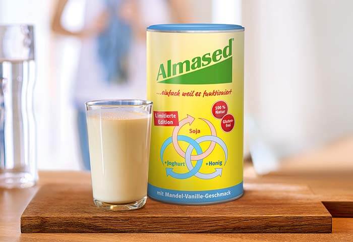Almased mit Mandel-Vanille-Geschmack – Jetzt neu als limitierte Edition